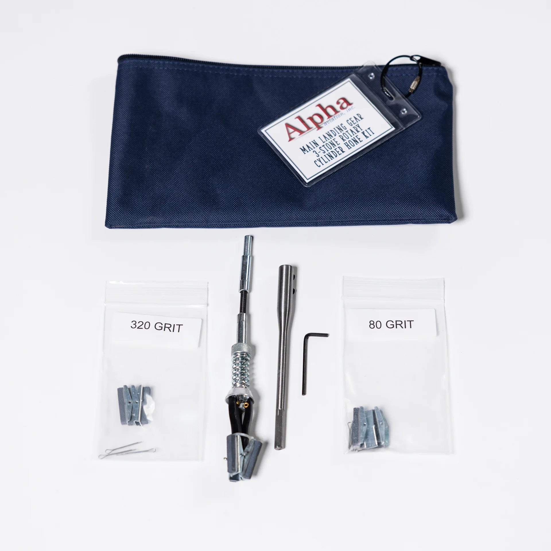 MLG 3-Stone Rotary Cylinder Hone Kit – Alpha Aviation